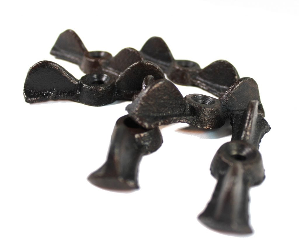 Butterfly Turn Latch 6 Pc Cast Iron Antique Sty Bow Tie Jelly Cupboard ...