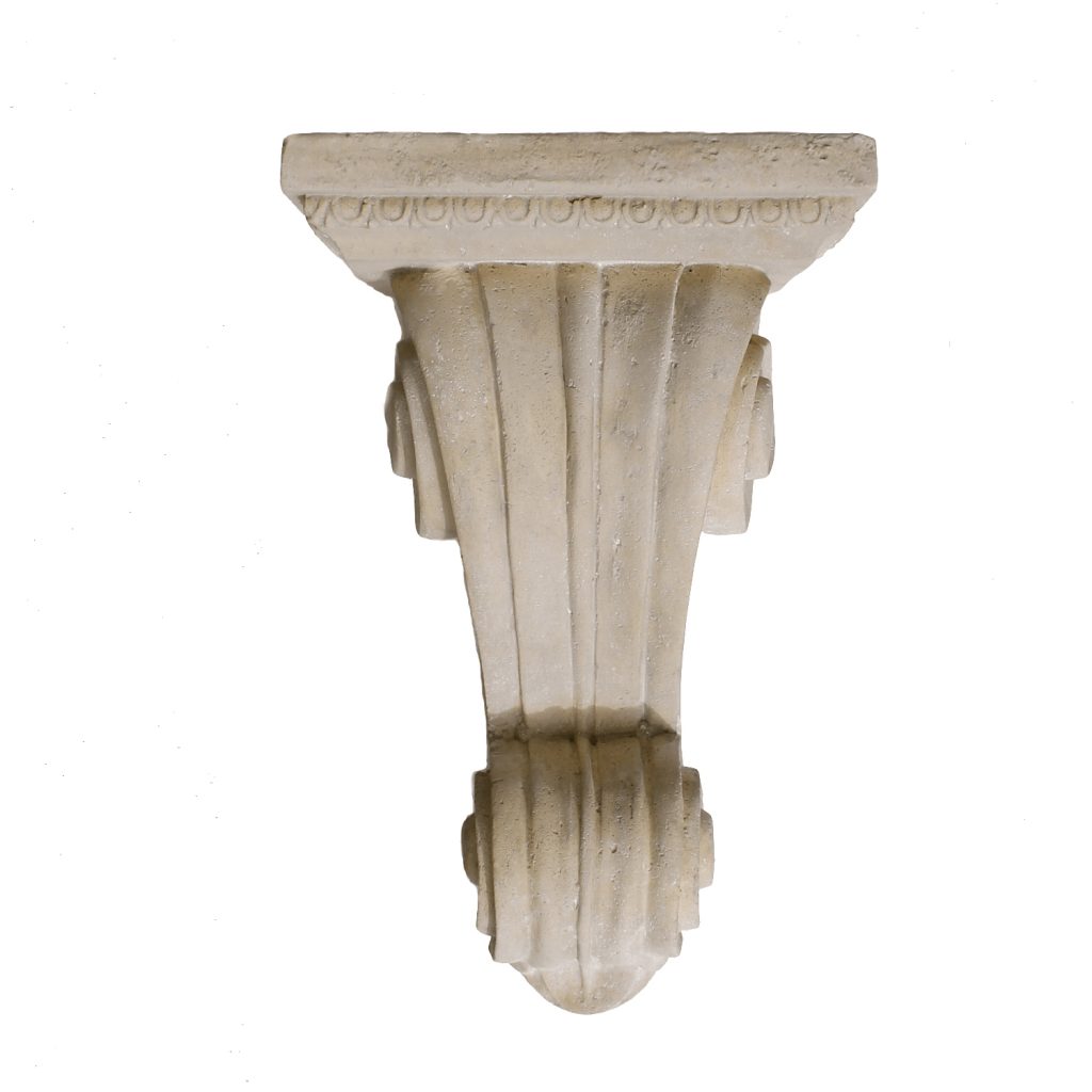 Corbel Bracket or Shelf Faux Stone Vintage Victorian Style Big 19" Tall ...