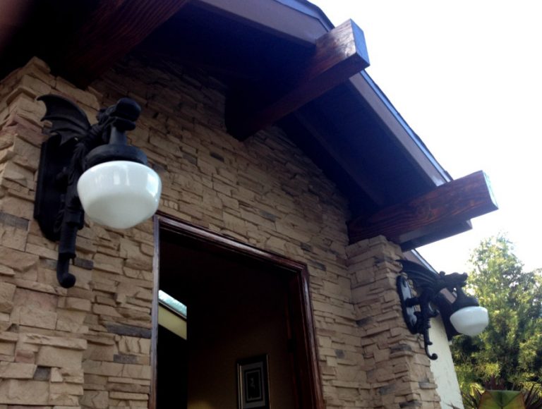 Gargoyle Wall Sconce for Indoor or Outdoor Lighting | The Kings Bay