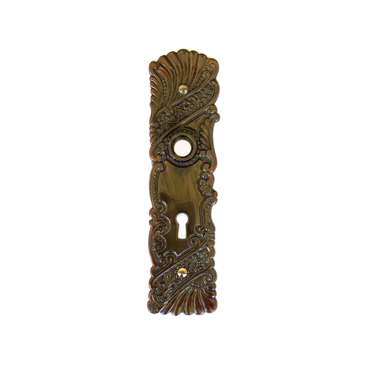 Large Door Handle Black Cast Iron Woodland Branch Design Entry Pull 16 ...