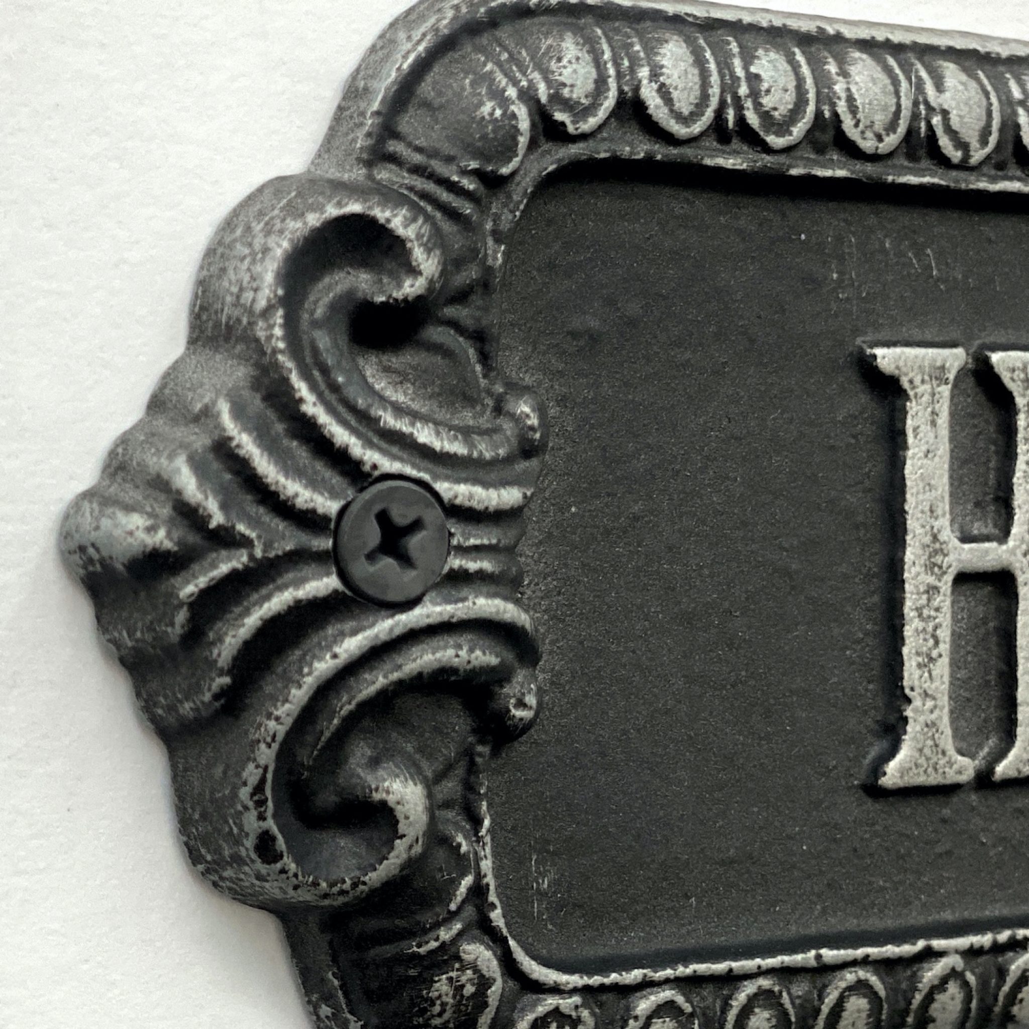 Old Fashioned HIS Labeled Door Plaque or Sign | The Kings Bay