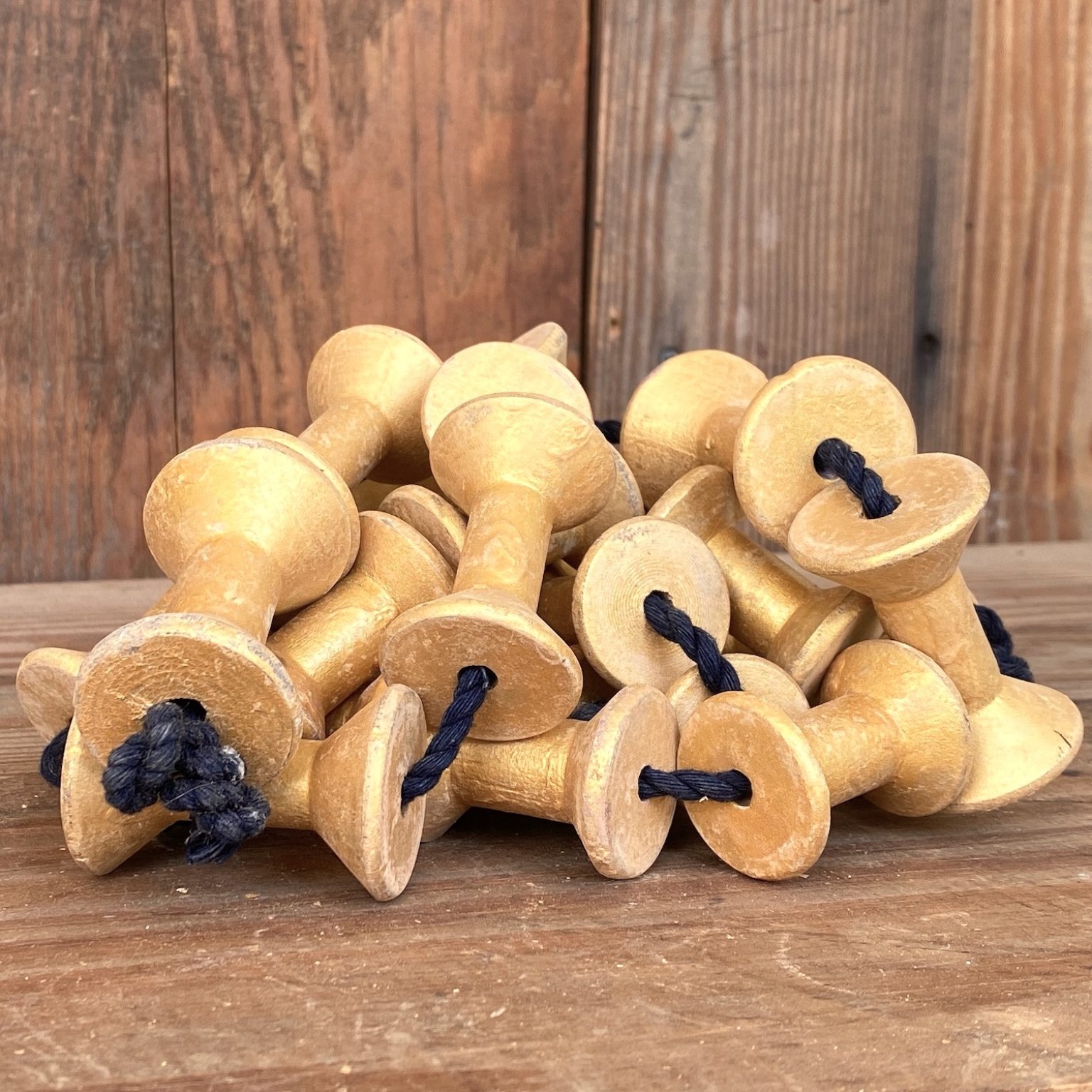 Vintage Bobbin Thread Spool Wood Smallest | The Kings Bay