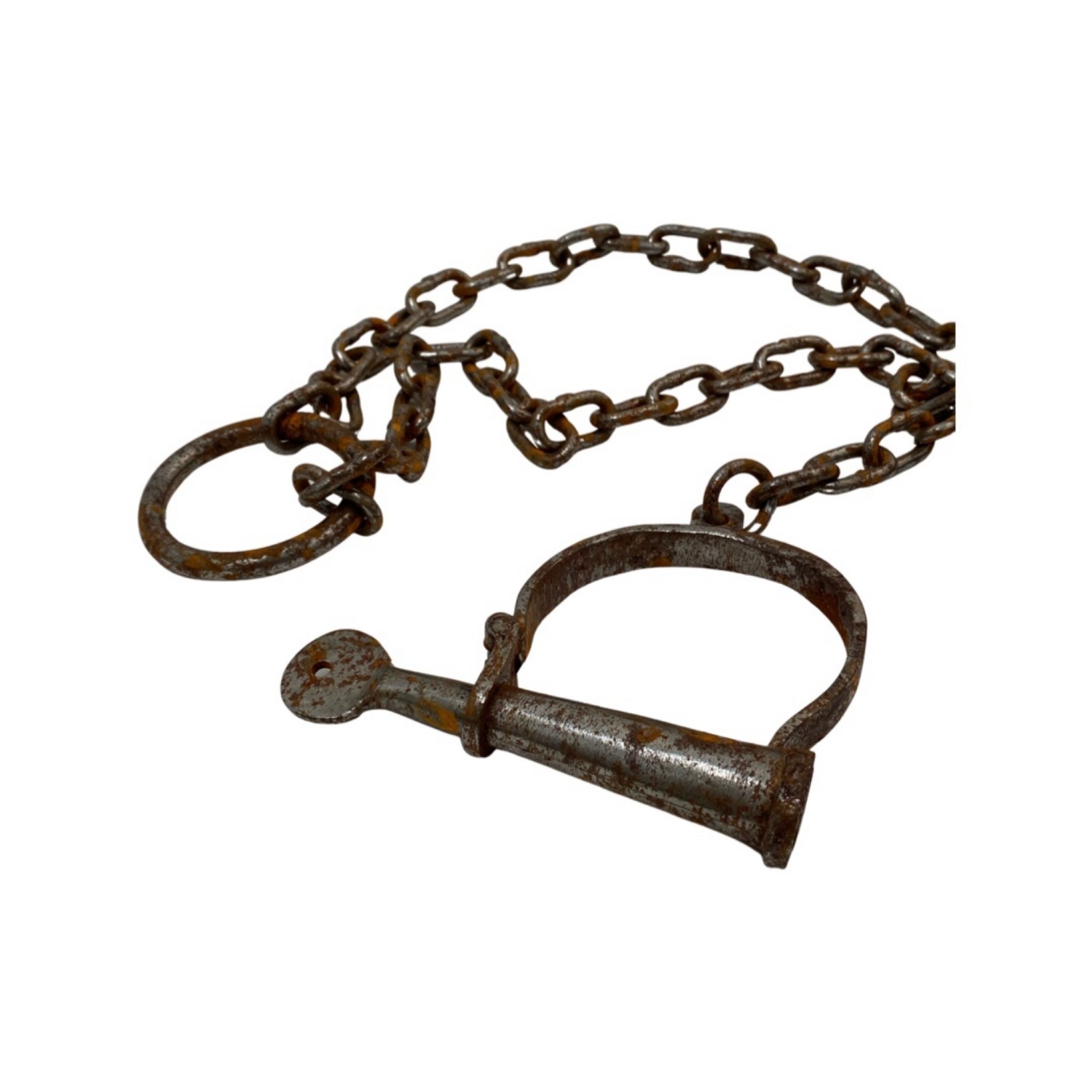 Iron Prison Shackles for Legs or Wrists Antique Replica | The Kings Bay