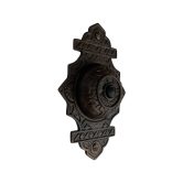 Victorian Push Button Doorbell Eastlake Bronze | The Kings Bay