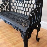 Pair of Colonial or Victorian Garden Benches in Non Rust Aluminum | The ...