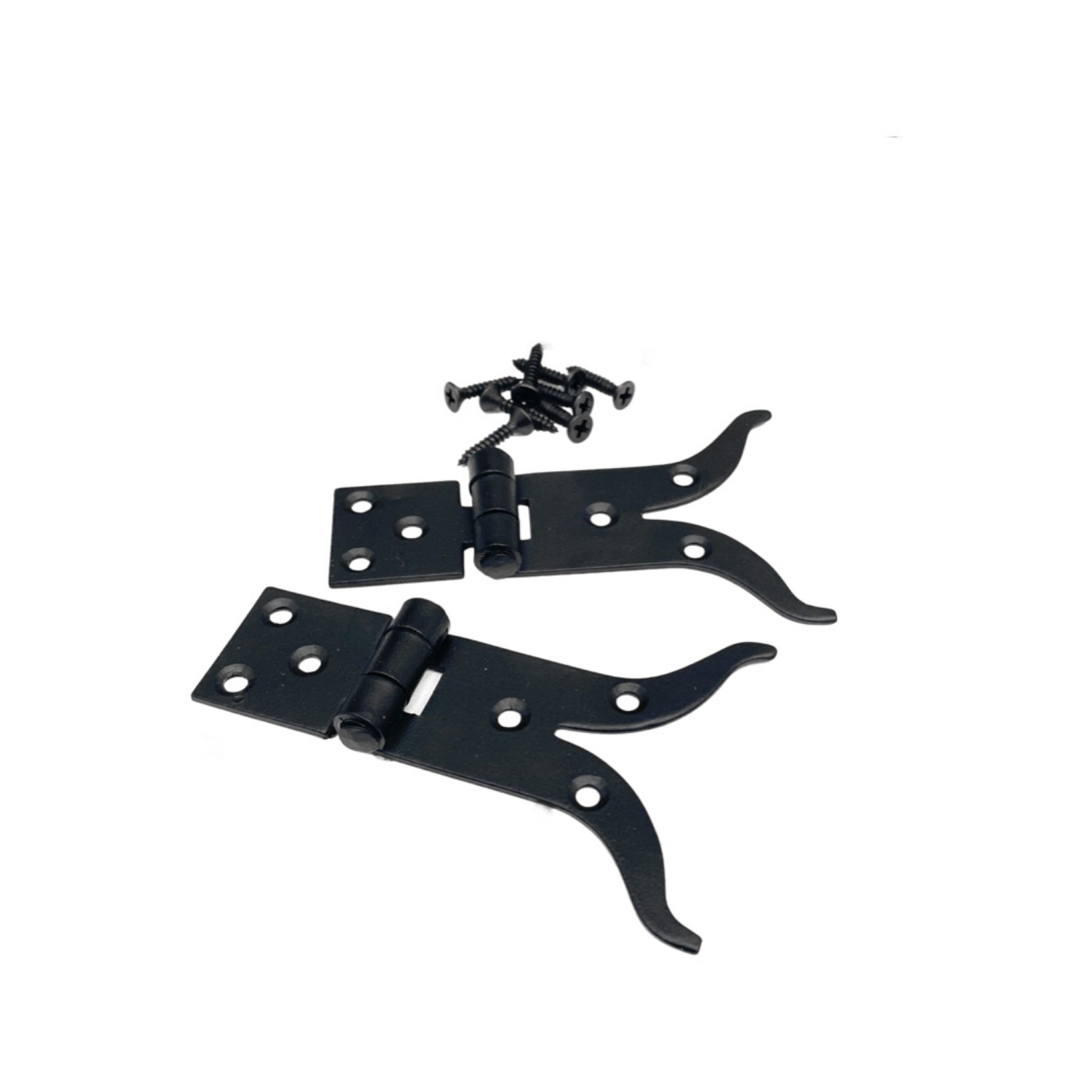 Colonial Rat Tail Butterfly Wrought Iron Hinges 3.75 Inch Pair | The ...