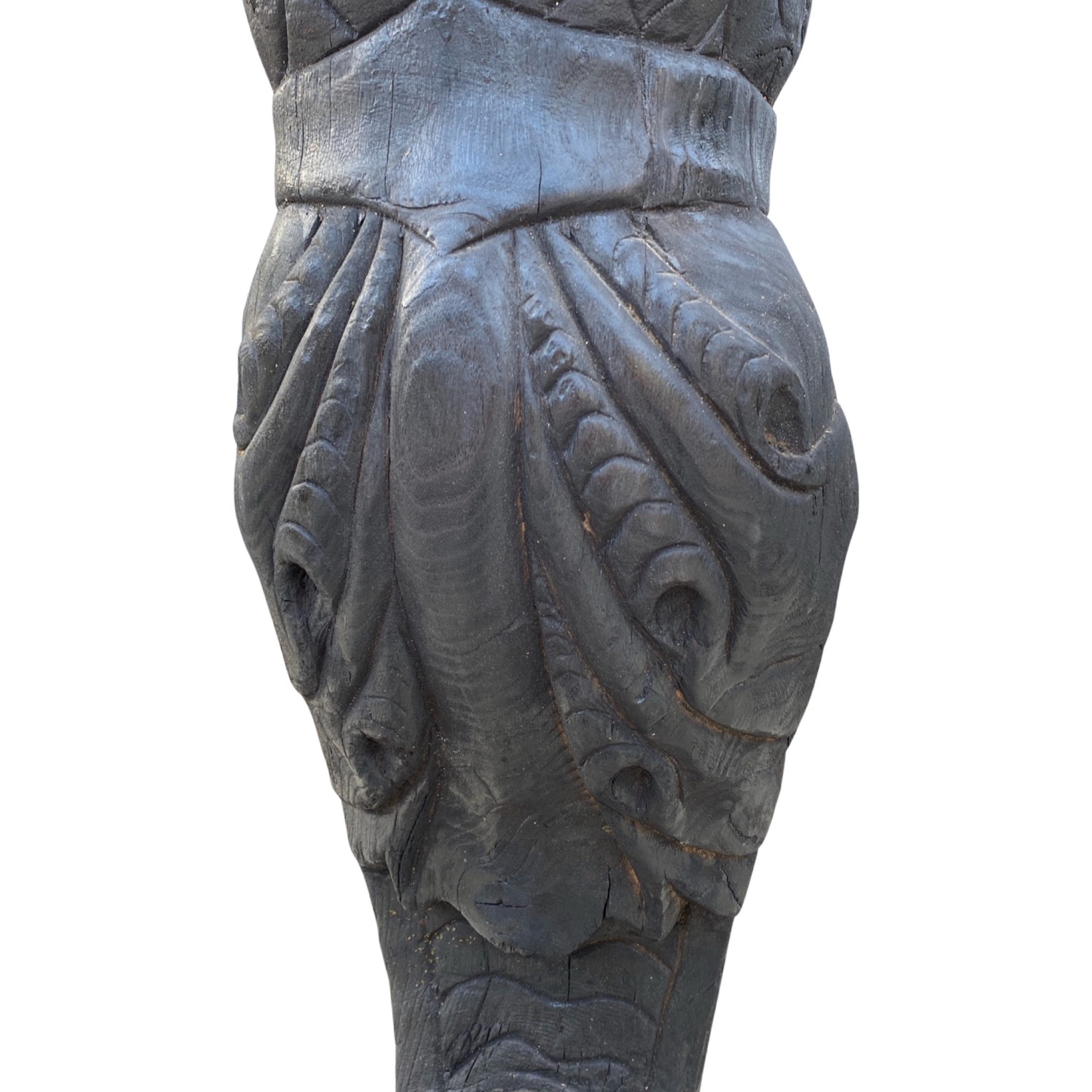 Sunken Ship Masthead Mermaid with Charred Finish Antique Style | The ...