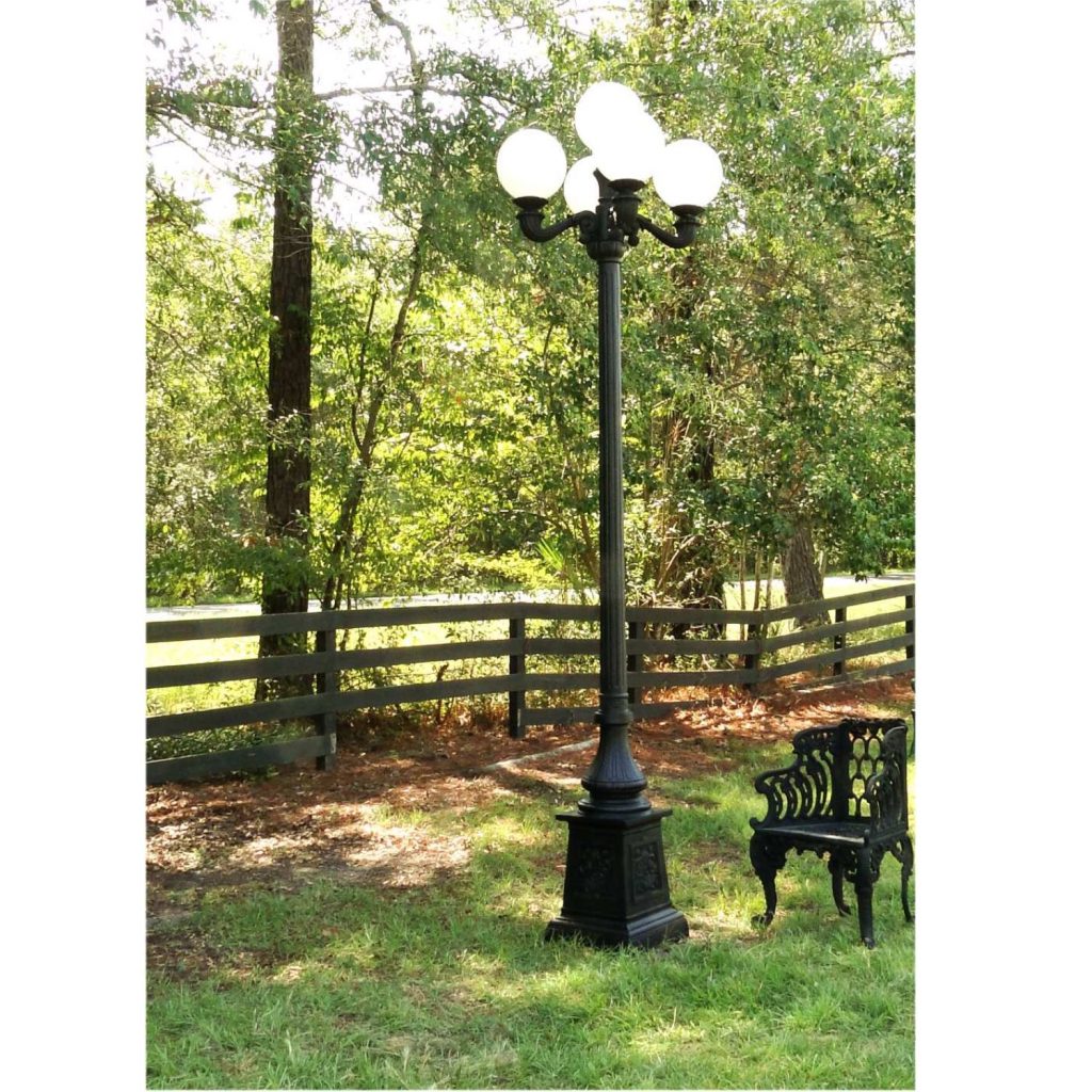Pole Light Outdoor Commercial or Home Victorian Replica The Americana ...