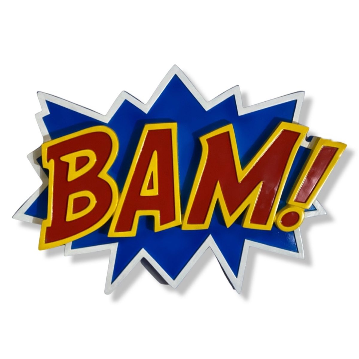 3D Comic Book Pop Culture Wall Sign -BAM - 32 Inches | The Kings Bay