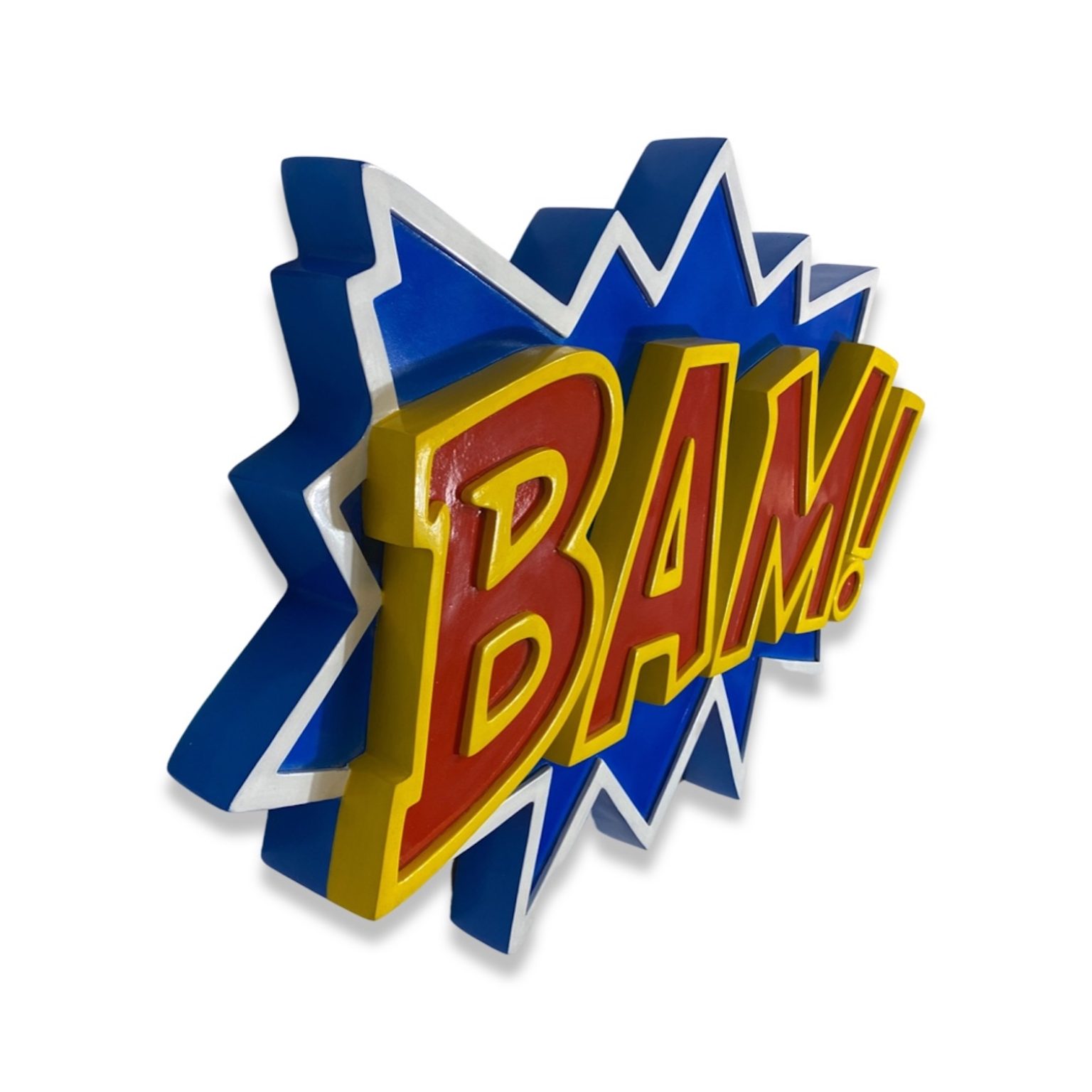 3D Comic Book Pop Culture Wall Sign -BAM - 32 Inches | The Kings Bay