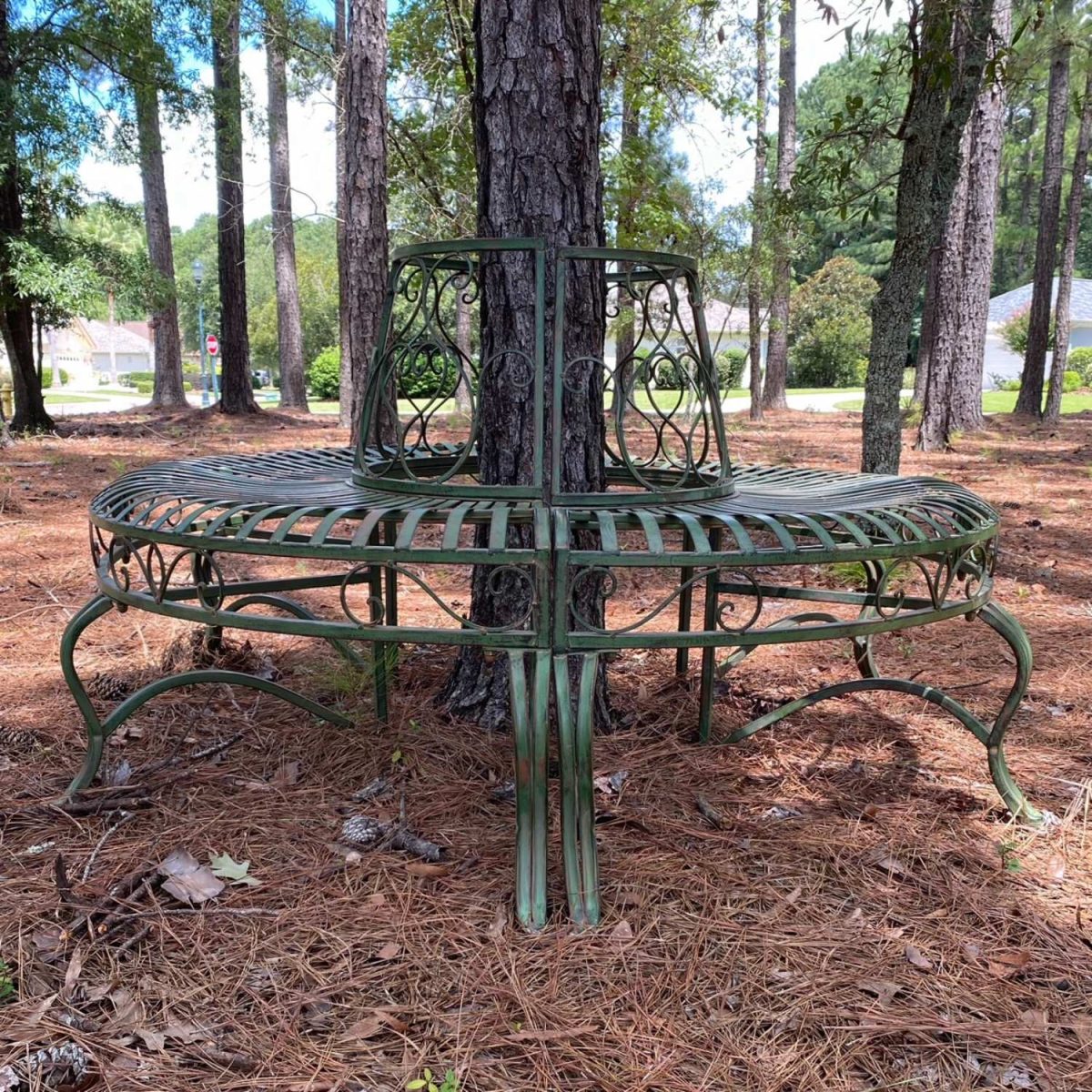 Half Round Tree Surround Garden Bench | The Kings Bay