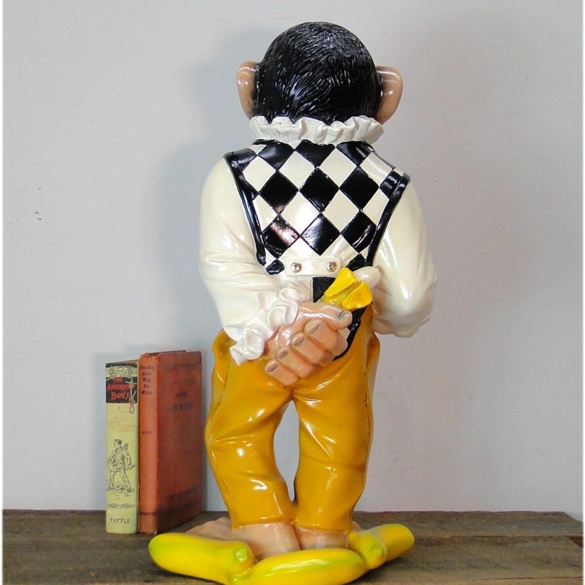 Waiter Monkey Butler Statue with Serving Tray 2 Foot | The Kings Bay