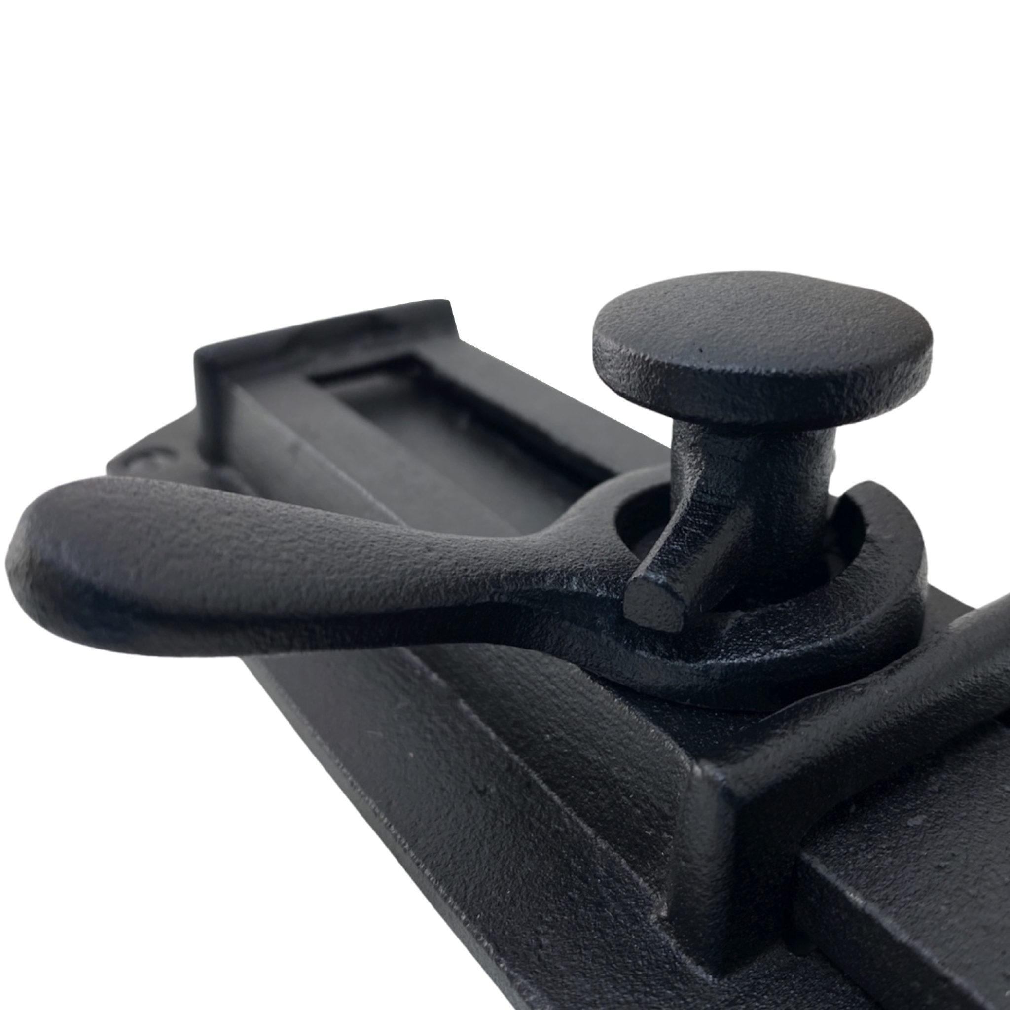 Surface Mounted Cast Iron Slide Bolt Pressure Lock 9" - The Kings Bay