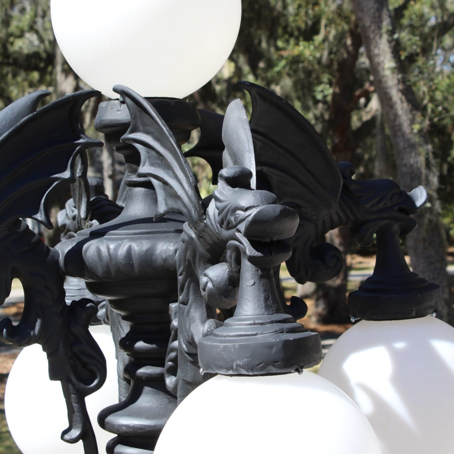 10 Ft 5 Arm Gargoyle Pole Light for Commercial or Residential Use | The ...
