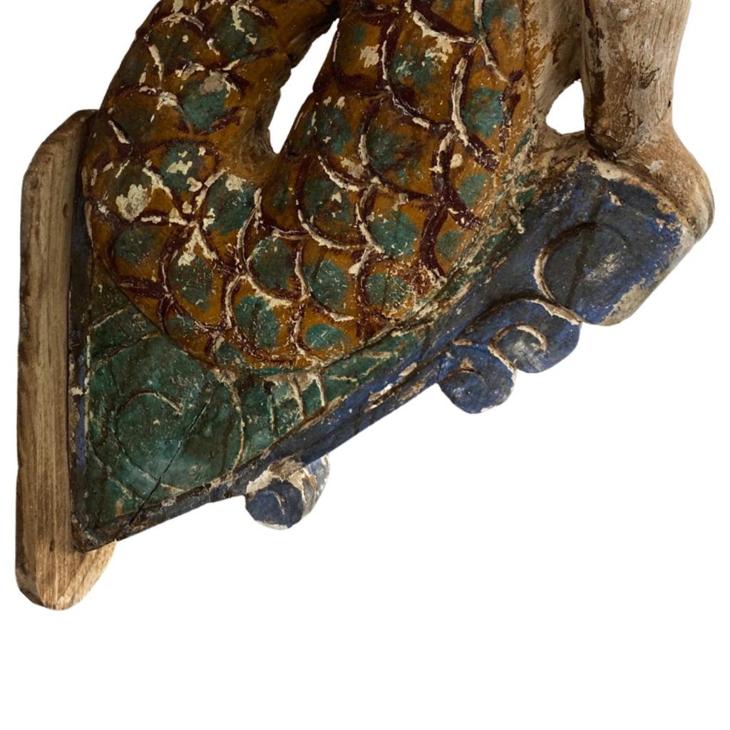 Wall Mounted Ship's Figuehead Mermaid Antique Replica Folk Art Masthead ...