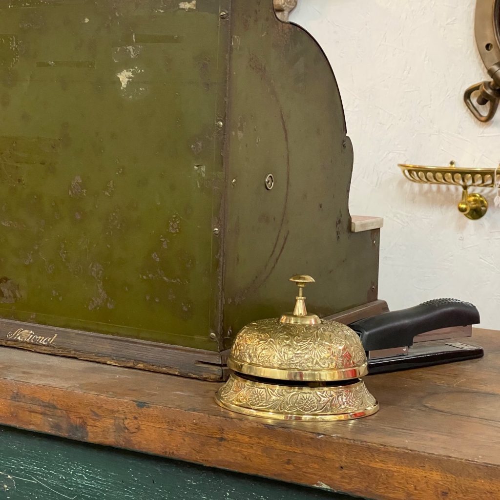 Extra Large Victorian Counter Reception Bell | The Kings Bay