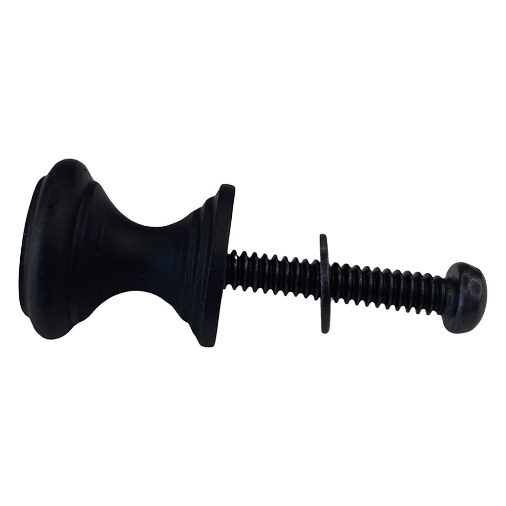 Cast Iron Cabinet Knobs with Smooth Circular .75 Inch | The Kings Bay