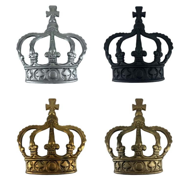 Pair English Wall Royal Crown King Queen Princess - 2 crowns - choice ...