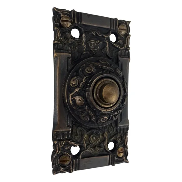 Electric Victorian Replica Push Button Doorbell | The Kings Bay