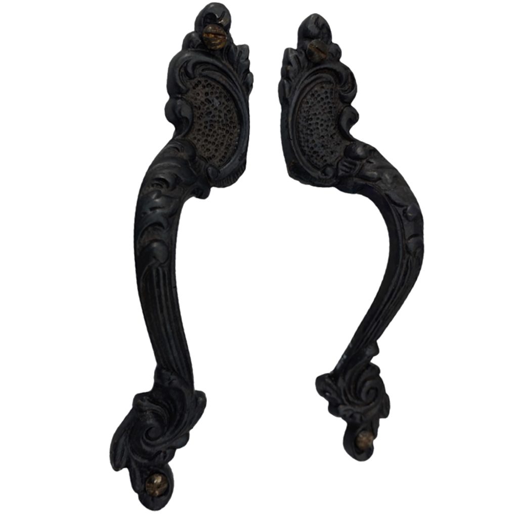 Regal Pair of Victorian Cabinet Pulls in Brass - 2 Finish Choices | The ...