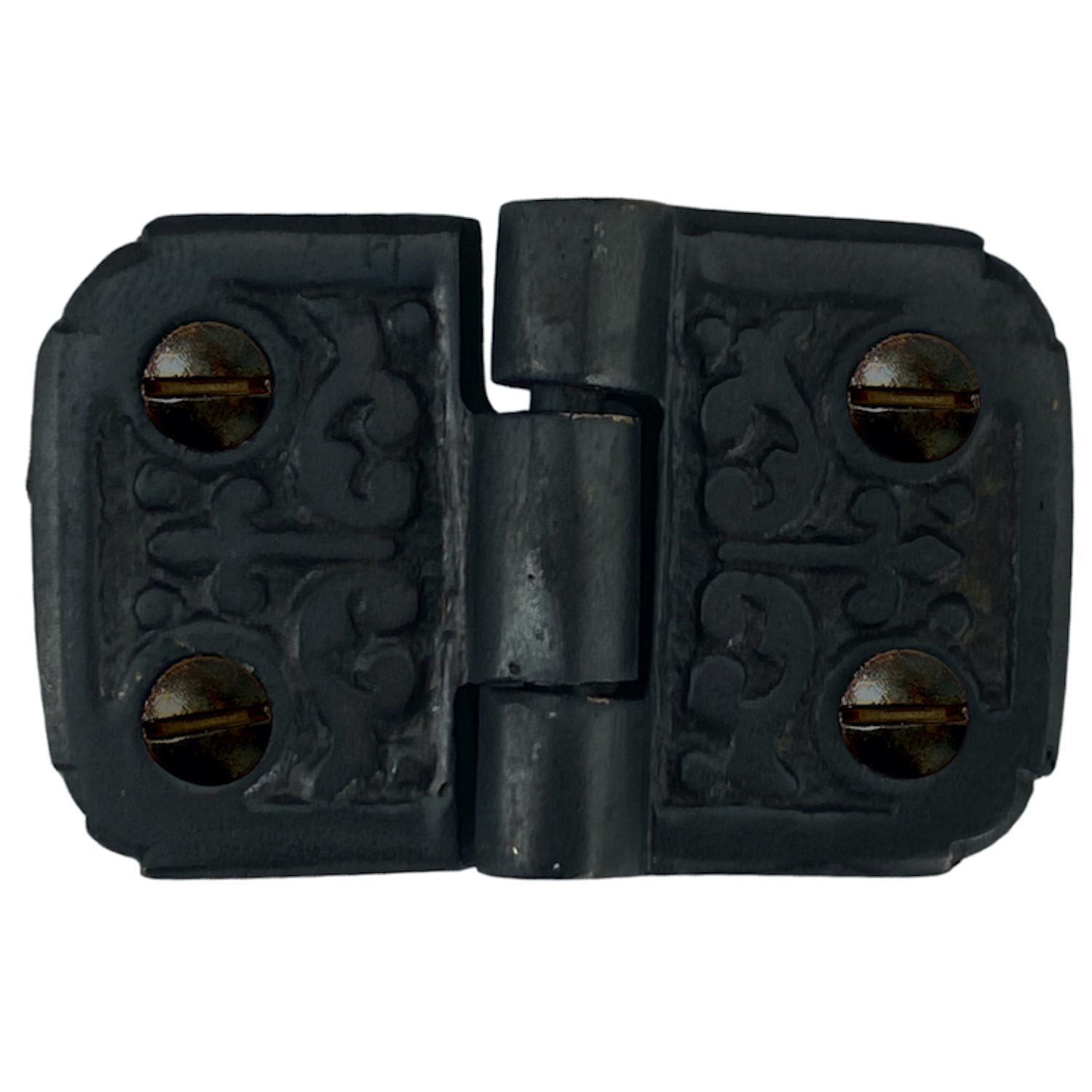 Flush Victorian Cabinet Flap Hinge in Brass 2 Inch | The Kings Bay