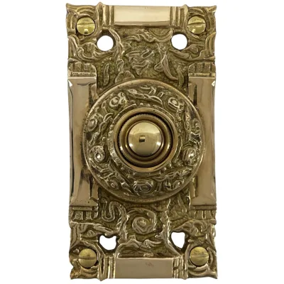 Electric Victorian Replica Push Button Doorbell | The Kings Bay