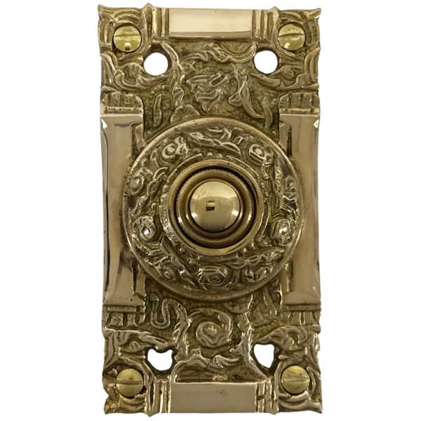 Electric Victorian Replica Push Button Doorbell | The Kings Bay