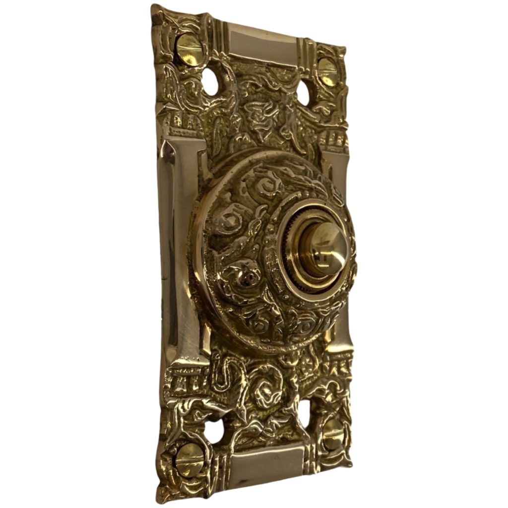 Electric Victorian Replica Push Button Doorbell | The Kings Bay