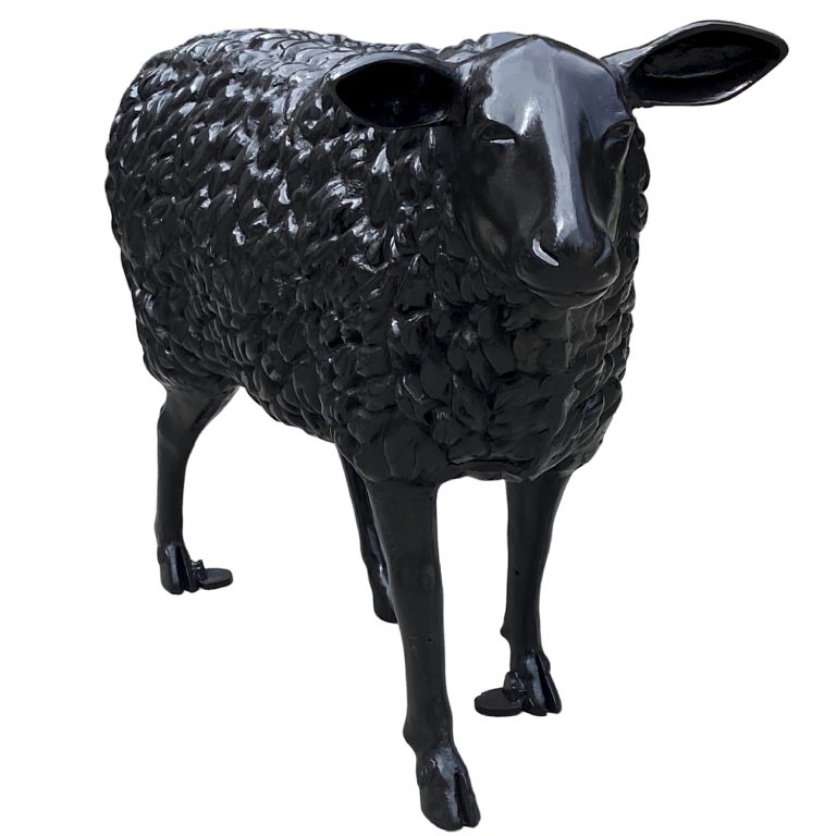 Life Size Sheep Statue – Cast Aluminium | The Kings Bay