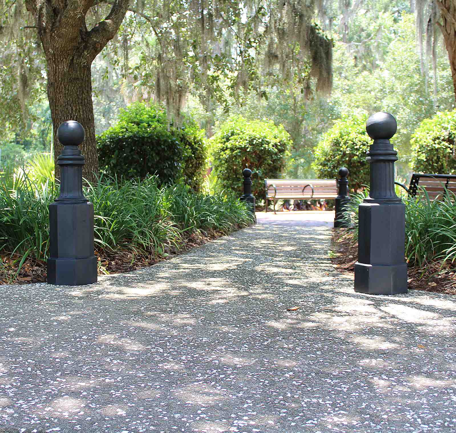 Bollard Post Classic Design for Driveway Commercial or Safety Guard ...