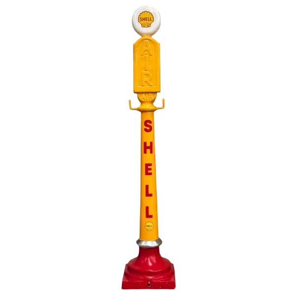 Shell Gas Station Air Meter Cast Aluminum Vintage Replica 63.5 inches ...